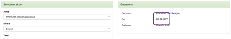 Presentielijst – BCS Learning Docs